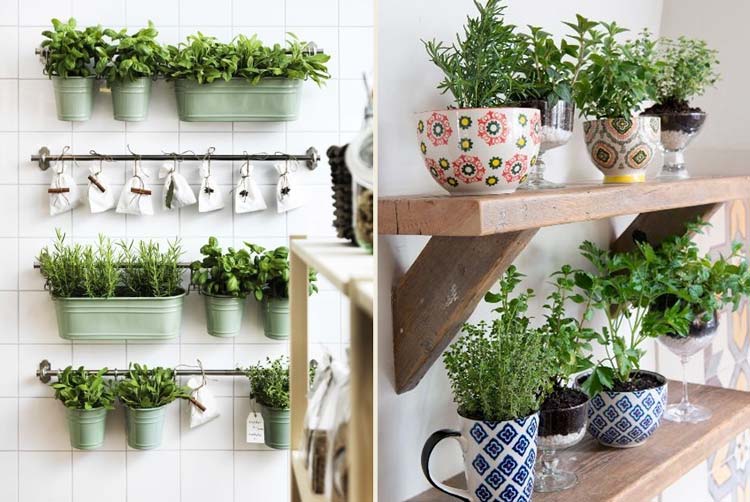 Mini horta em casa | Blog do Casamento